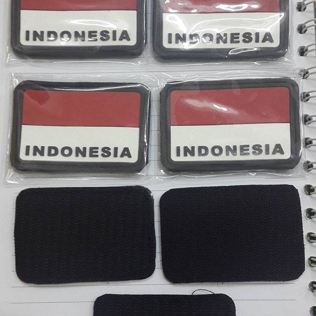 Jual Logo perekat karet merah putih indonesia | Shopee Indonesia