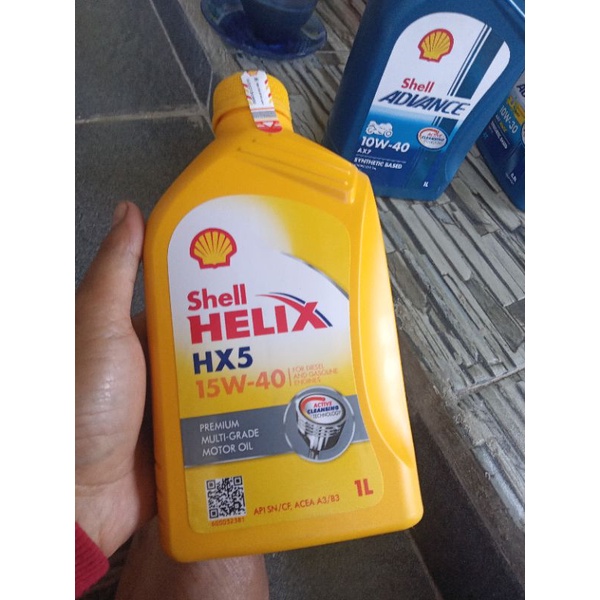 Jual Shell helix HX5 (1l) | Shopee Indonesia