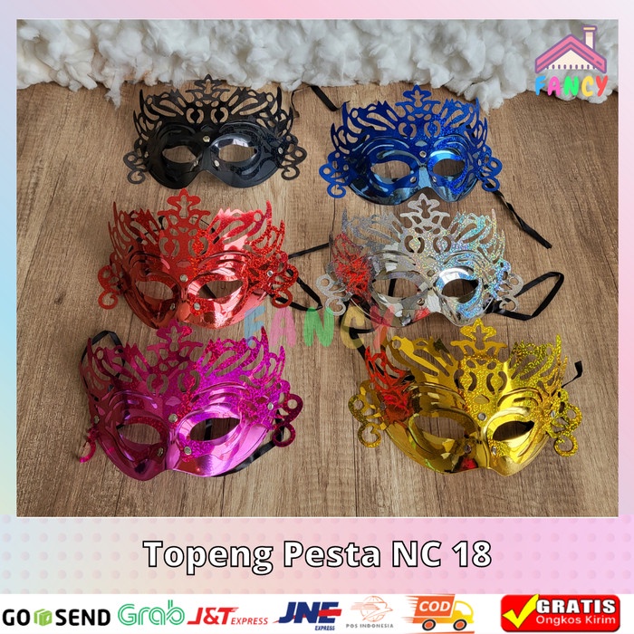 Jual Topeng Pesta Masquerade Party Mask Topeng Pria / Topeng Wanita ...