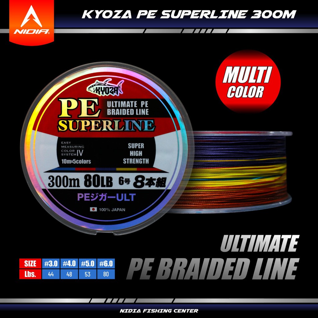 Jual Sena PANCING PE KYOZA Super Line Single Spool 300M | Shopee Indonesia