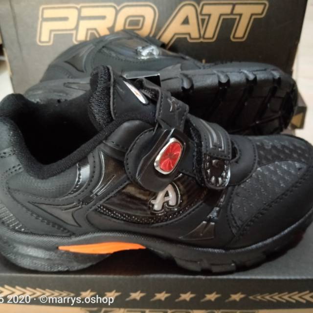 Jual SEPATU SEKOLAH HITAM PRO ATT SEPATU MAGNET ANAK SD | Shopee Indonesia
