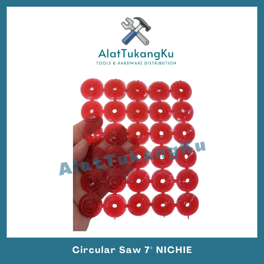 Jual Karet Paku Seng Merah / Karet Paku payung tebal Merah / Karet Paku ...