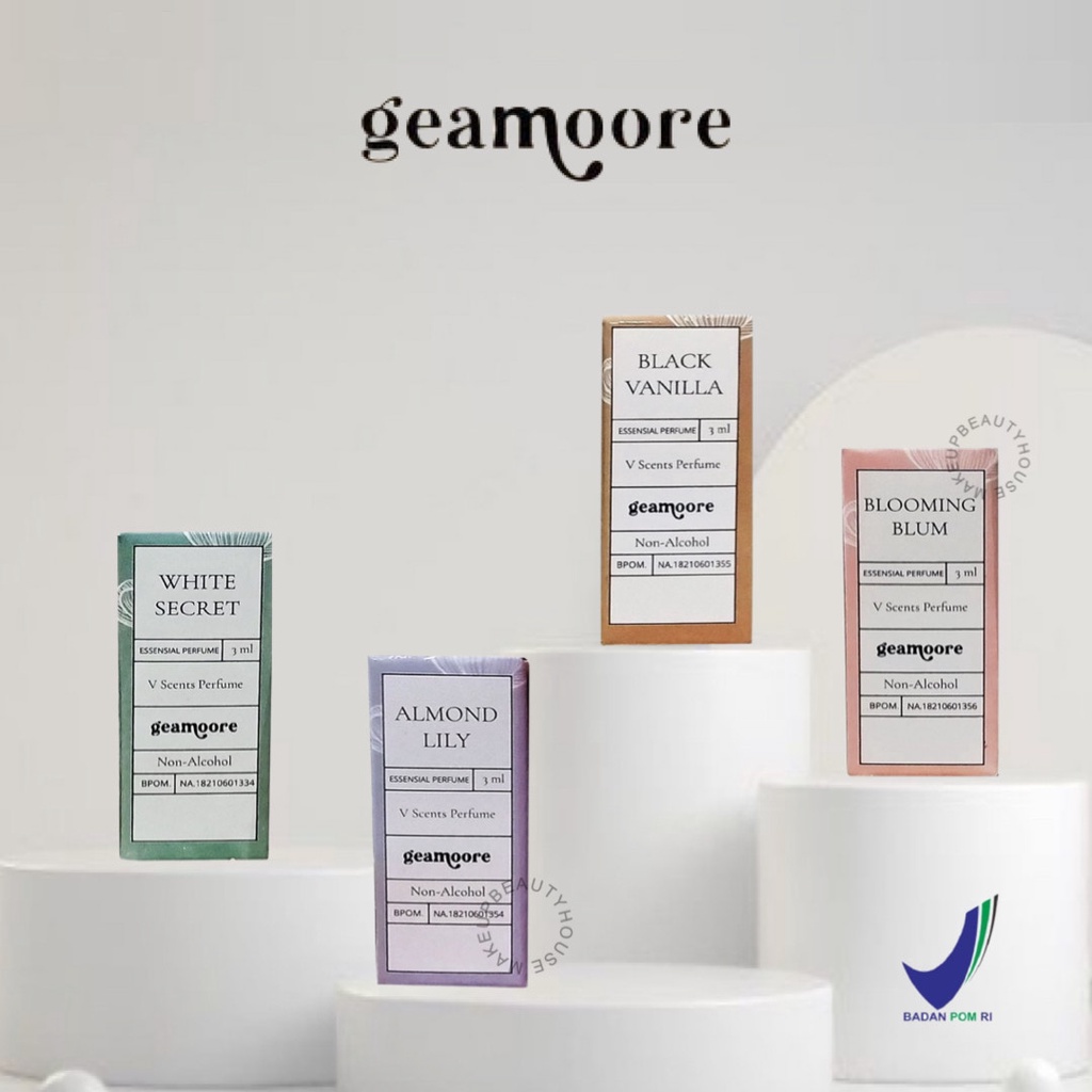 Jual GEAMOORE V Scent Essence Oil Perfume 3ml | Parfum Roll On | Shopee ...