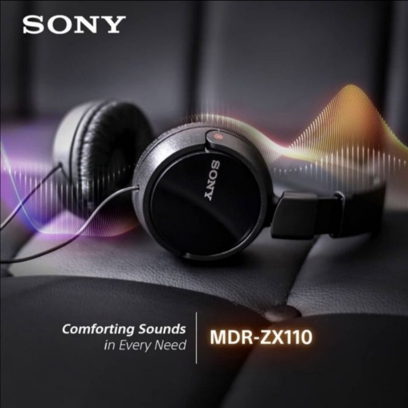 Jual SONY MDR-ZX110AP Headset Sony ZX 110 AP Headphone | Shopee Indonesia