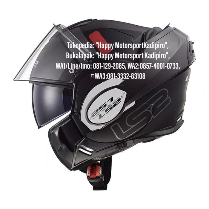 Jual HELM MODULAR LS2 ORIGINAL FRANCE FF399 VALIANT PROX MATT ...