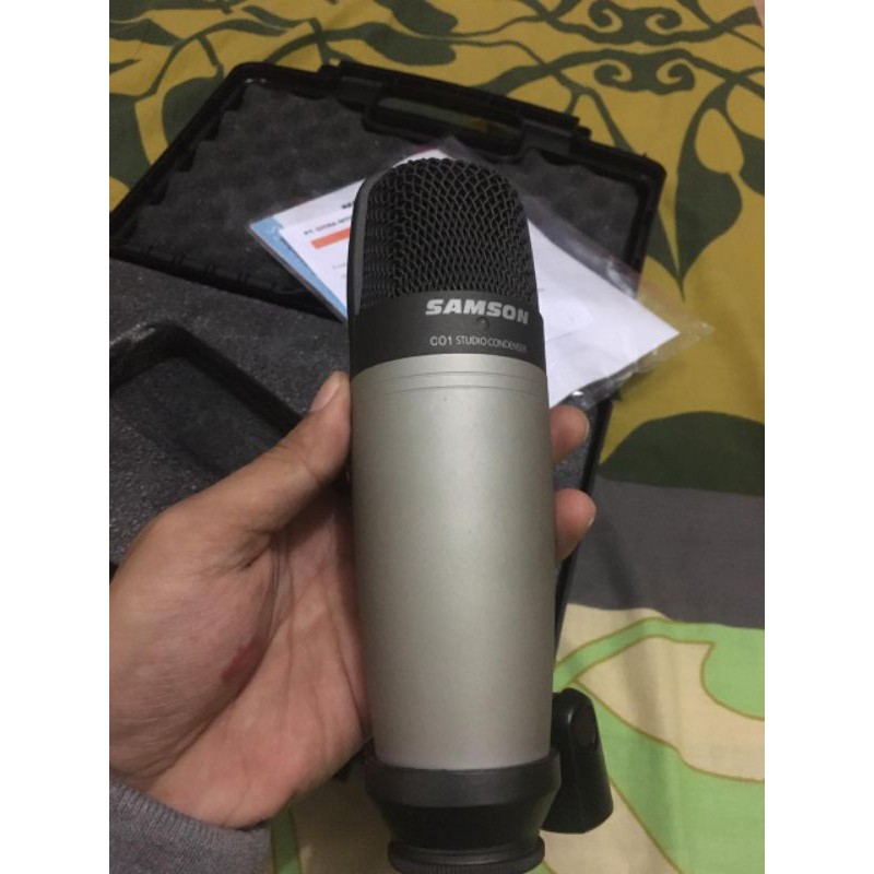 Jual Mic condensor Samson C01 Beli Baru Gak Jadi di Pakai Sama Tangan ...