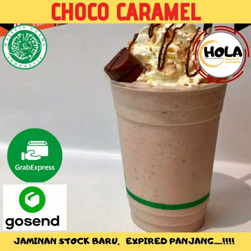 Jual Powder Drink Rasa Choco Caramel / Coklat Caramel - Bubuk Minuman 1 ...