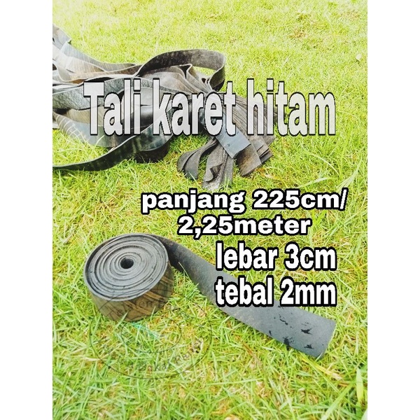 Jual Tali Karet Ban Bekas Hitam Panjang 225cm (Alat untuk ikat barang ...