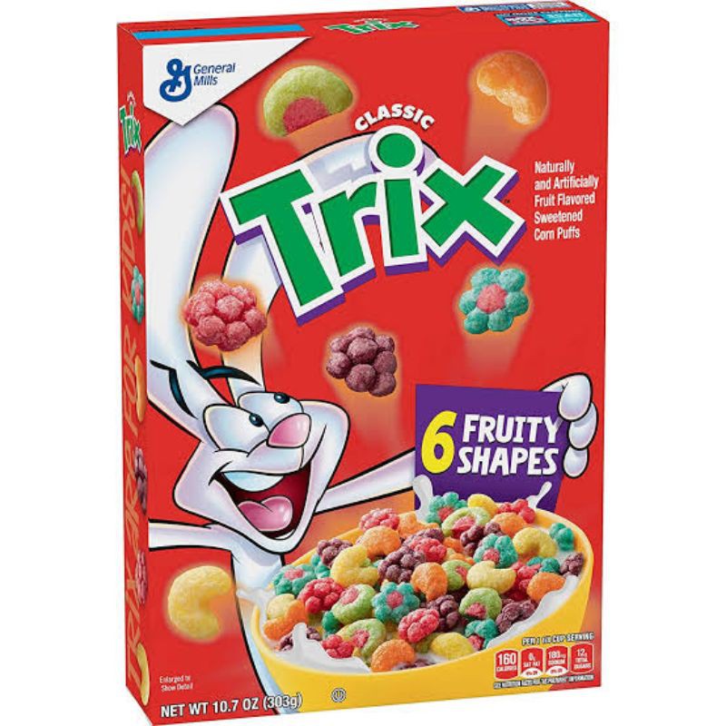 Jual General Mills Trix Cereal Import Original USA 303gram Sereal ...