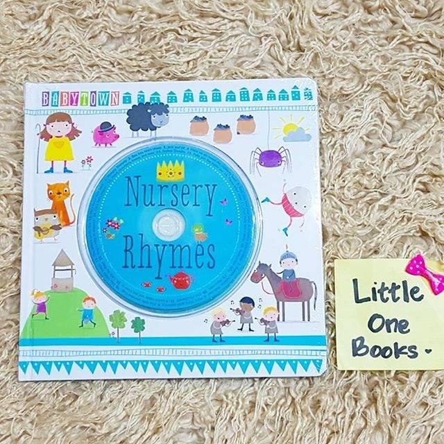 Jual Babytown Nursery Rhymes with CD / buku lagu anak / cd lagu anak ...