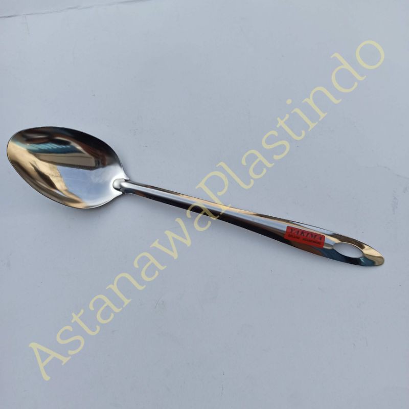 Jual Sendok sayur mini sodet sutil spatula mini stainless steel 29 cm ...