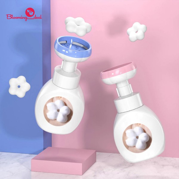 Jual Botol Sabun Pump Foam Bunga 250ml / Botol Sabun Cuci Tangan Busa ...