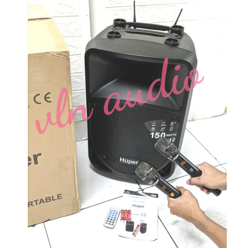 Jual speaker portable meeting wireless HUPER JL12 JL 12 ORIGINAL | Shopee Indonesia