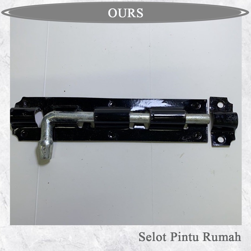 Jual GERENDEL / SELOT PINTU RUMAH atau GUDANG HITAM BAHAN BESI TEBAL ...