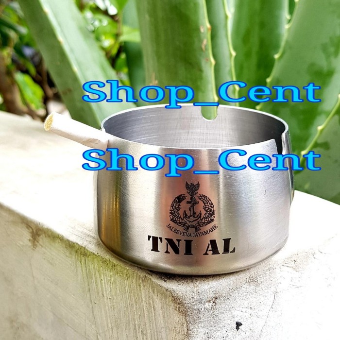 Jual Asbak - Asbak Stainless Custom Logo Tni Al Bisa Logo Dan Nama ...