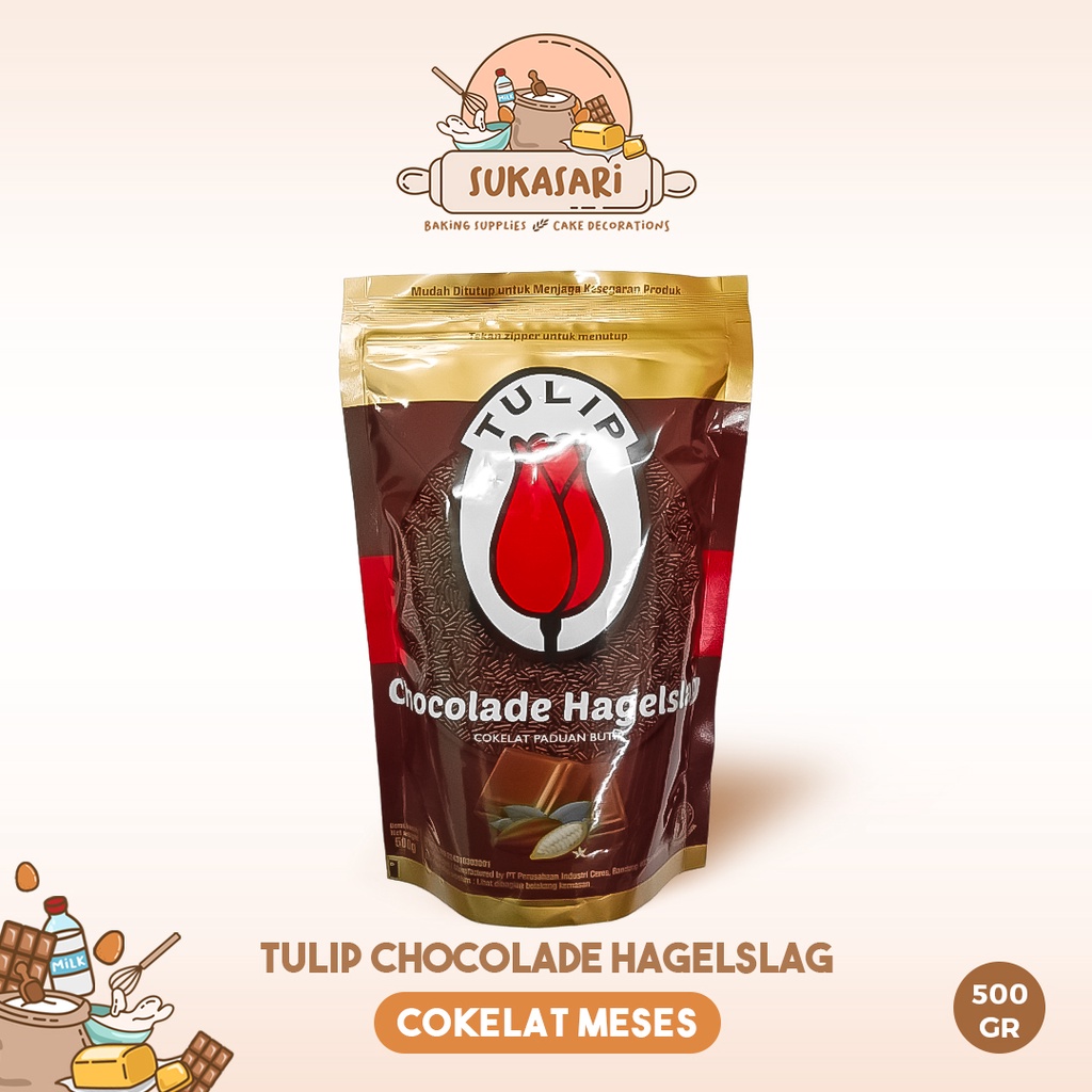 Jual Sukasari - Meses Tulip 500gr Pouch / Ziplock Pack Meises ...