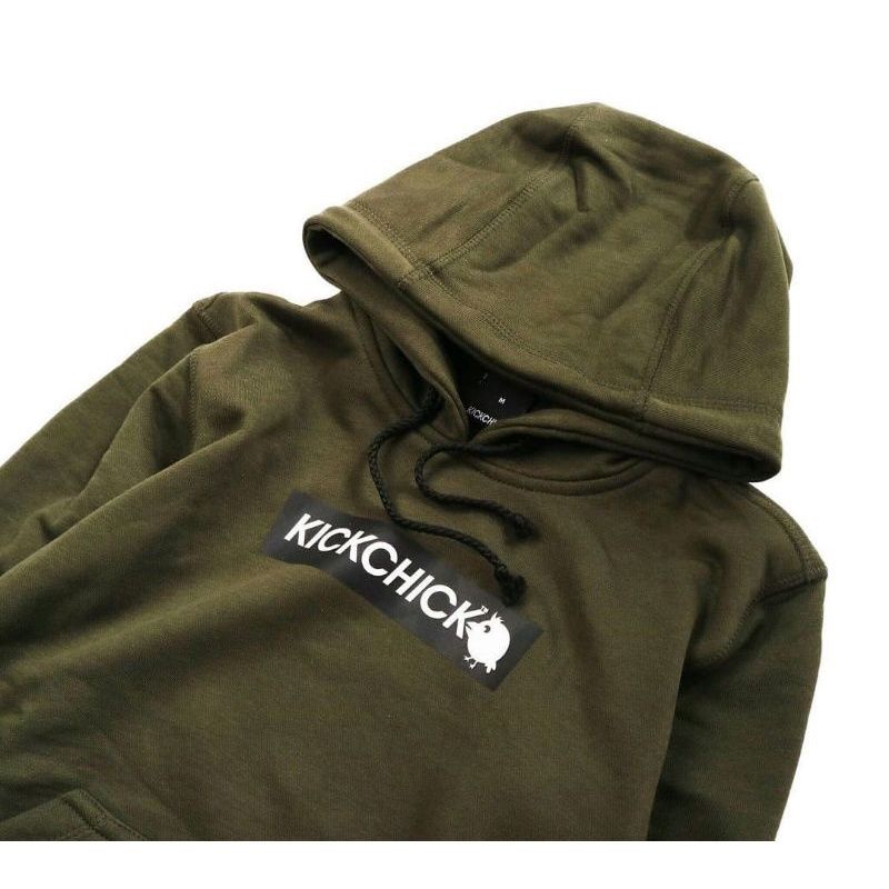 Jual HOODIE KICKCHICK LOGO BLACK BOX-UNISEX | Shopee Indonesia