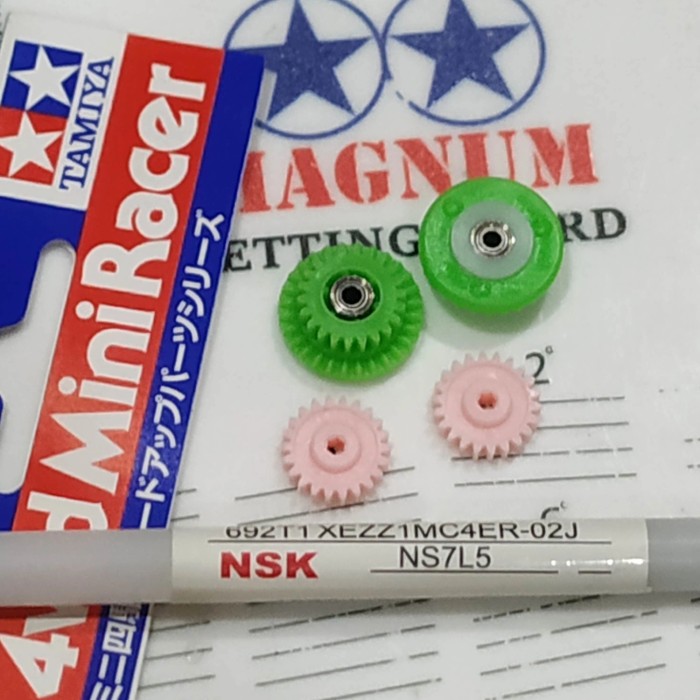 Jual Tamiya gear set ( 3.5 : 1 ) for ma / ms modif / gear floating ...