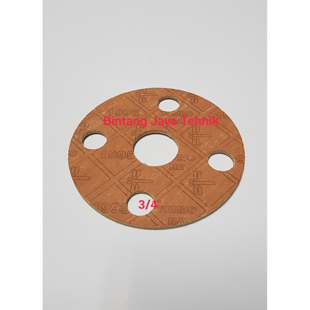 Jual TOMB0 1995 GASKET FLANGE 3/4" JIS10K / PACKING FLANGE 3/4" JIS10K TOMBO 1995 3MM | Shopee ...
