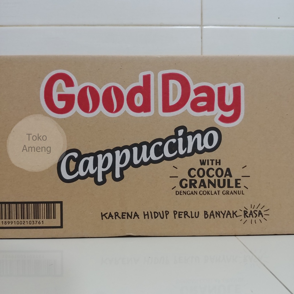 Jual Good Day Cappuccino Sachet 25gr - 1 Dus (120pcs) | Shopee Indonesia