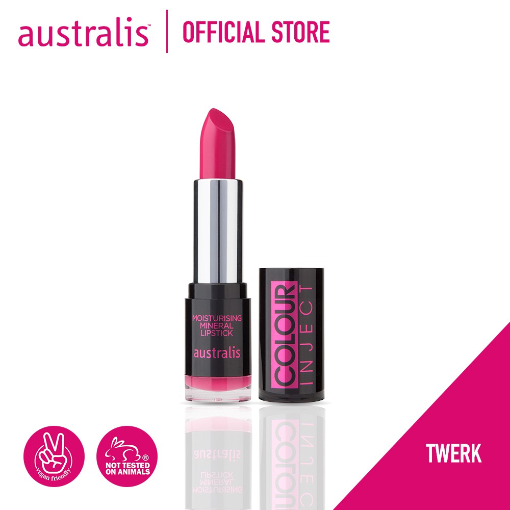 Jual Australis Colour Inject Lipstick Twerk | Shopee Indonesia