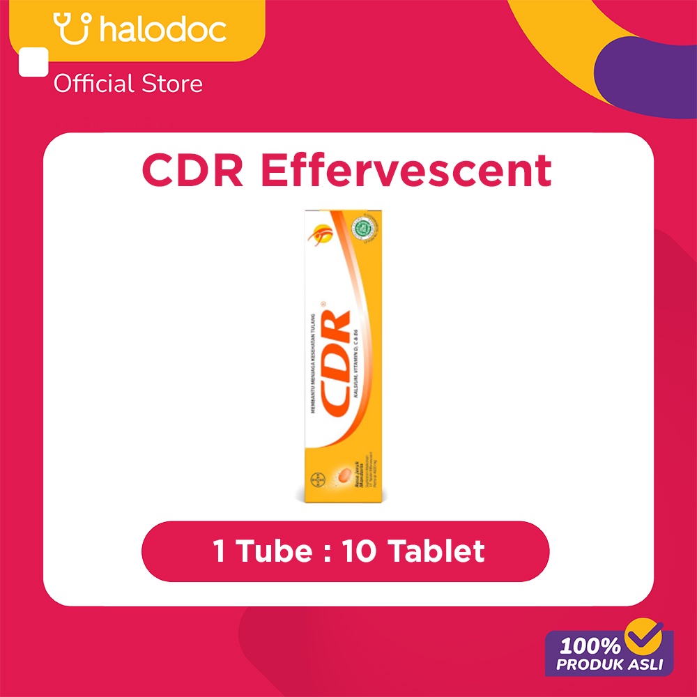Jual CDR Effervescent 15 Tablet | Shopee Indonesia