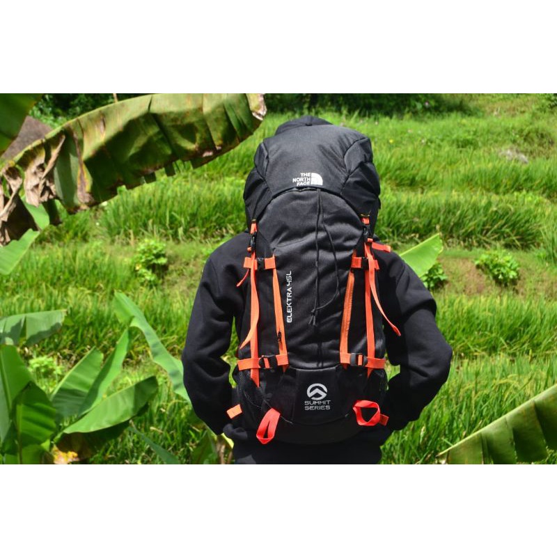 Jual Tas Carrier Keril Carier TNF Elektra Electra 45 Liter Ready Hitam ...