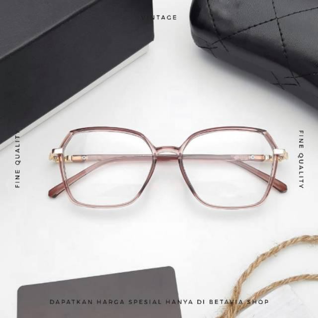 Jual KACA MATA FRAME KACAMATA MINUS SISSY COLOUR + LENSA ANTIRADIASI ...