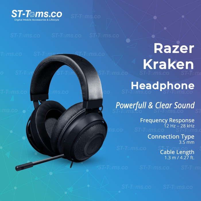 Jual Razer Kraken Multi-Platform Wired Gaming Headset | Shopee Indonesia