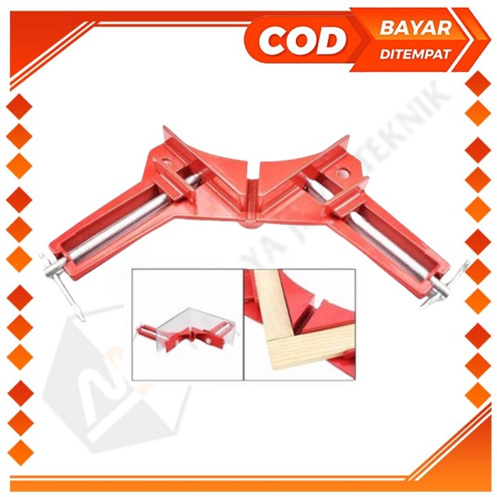 Jual Corner Clamp Klem Sudut Siku 100mm Word Clamp Serbaguna Termurah ...