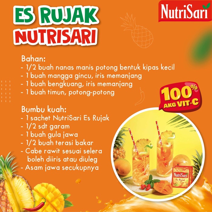 Jual LAINNYA-KEMASAN-MINUMAN- NUTRISARI ES RUJAK (40 SCH) -MINUMAN ...