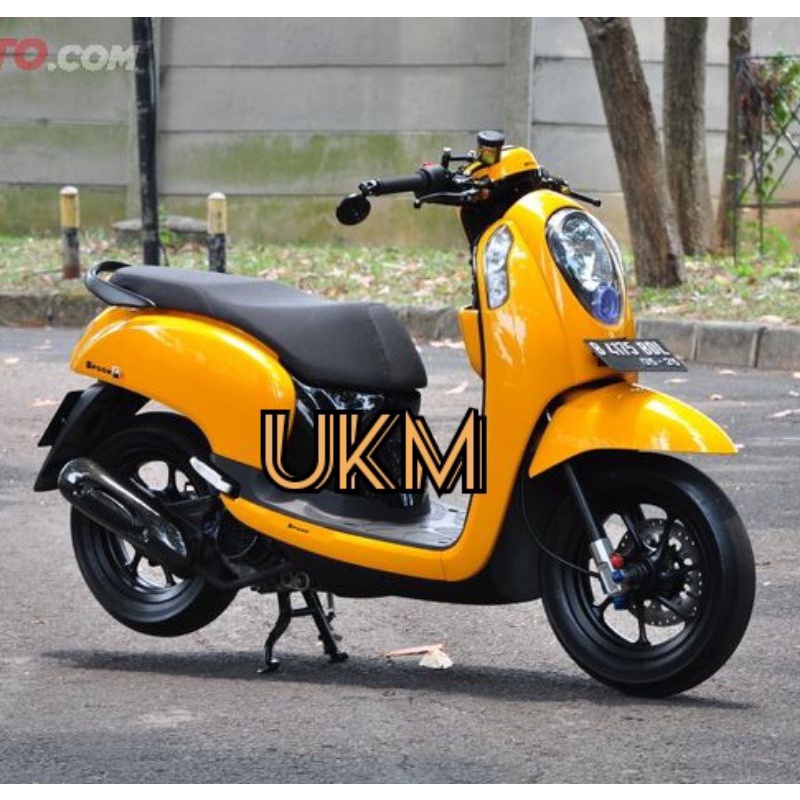 Jual cover body halus scoopy fi old lama 2013- 2016 repaint | Shopee ...