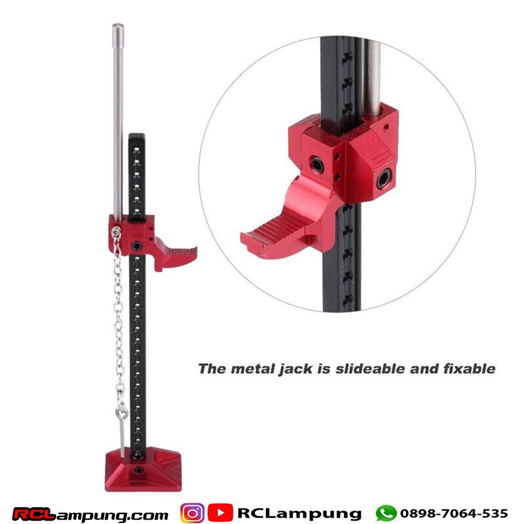 Jual Lift jack / dongkrak RC Car Crawler Slideable Full Metal Alloy ...