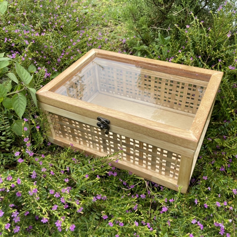 Jual Bamboo Acrylic Box-Box Akrilik/Box Bambu/Bamboo Box/Box Akrilik ...