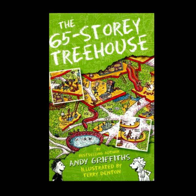 Jual Treehouse Books Series Andy Griffiths 2 Books Collection Set (65 ...