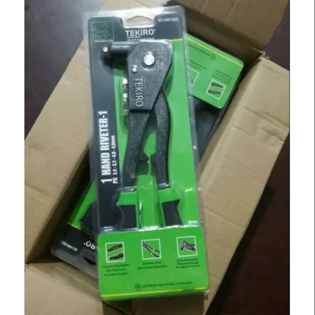 Jual Tekiro tang rivet - tang paku keling - hand riveter tekiro - tang ...