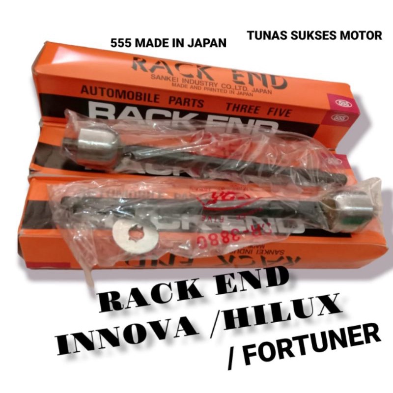 Jual RACK END INNOVA/HILUX/FORTUNER 555 MADE IN JAPAN (ASLI) | Shopee ...