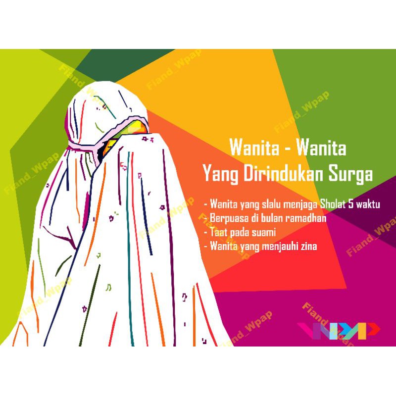 Jual Custom Wpap Islamic cetak A3+ ,Hiasan Dinding ,kado | Shopee Indonesia