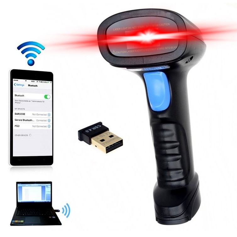 Jual Bluetooth Barcode Scanner / Scanner Barcode /Alat Scan Barcode ...