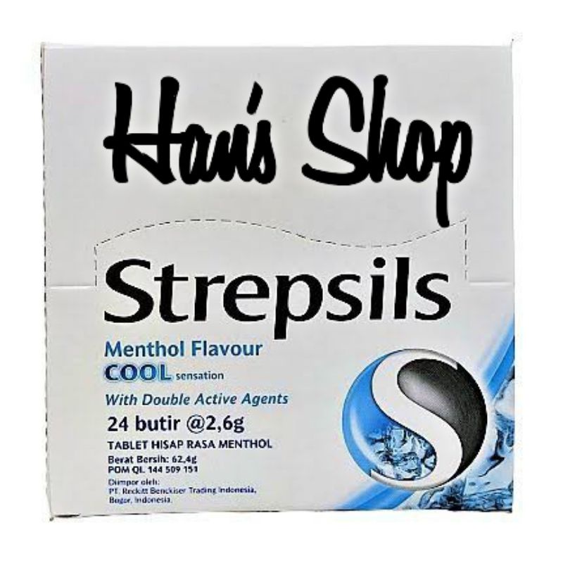 Jual Strepsils COOL Sachet 2,5gr - Box isi 24 Pcs | Shopee Indonesia