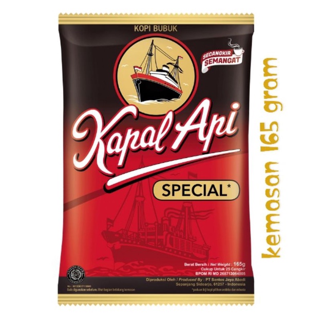 Jual kopi kapal api kemasan 165 gr | Shopee Indonesia