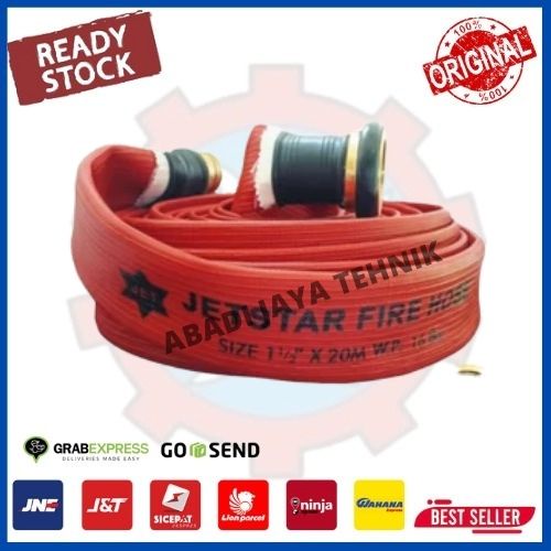 Jual Selang Pemadam 2,5 Inch X 20 M Fire Hose Rubber Jetstar - Murah | Shopee Indonesia