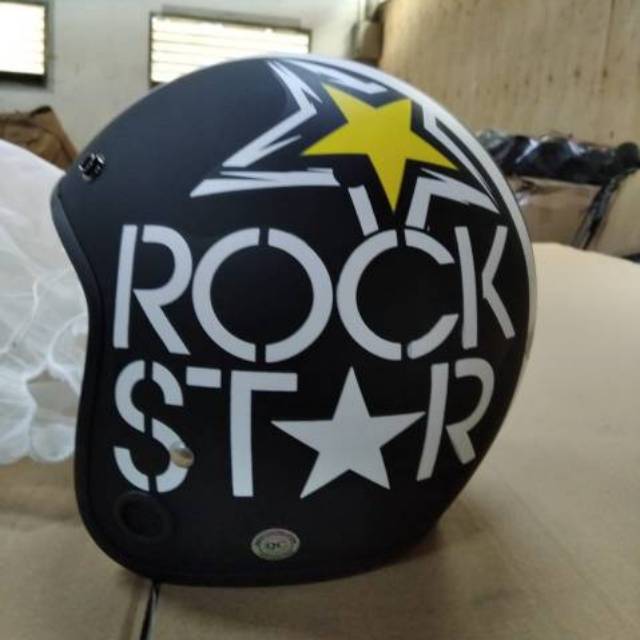 Jual Helm Bogo Rock Star + Kaca | Shopee Indonesia