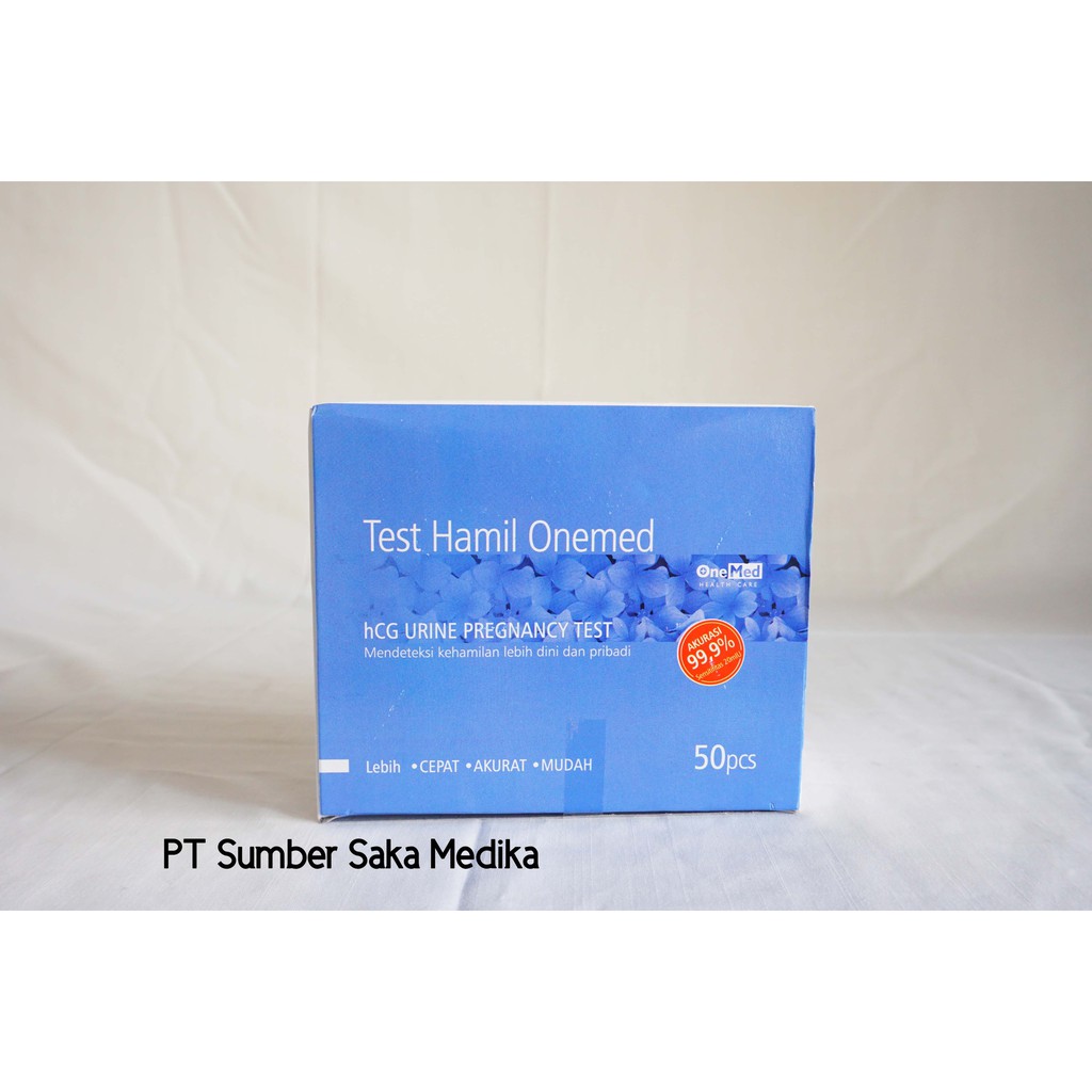 Jual Tes Kehamilan Hamil / Tes Hcg Urine / Test Pack Merk ONEMED Box ...