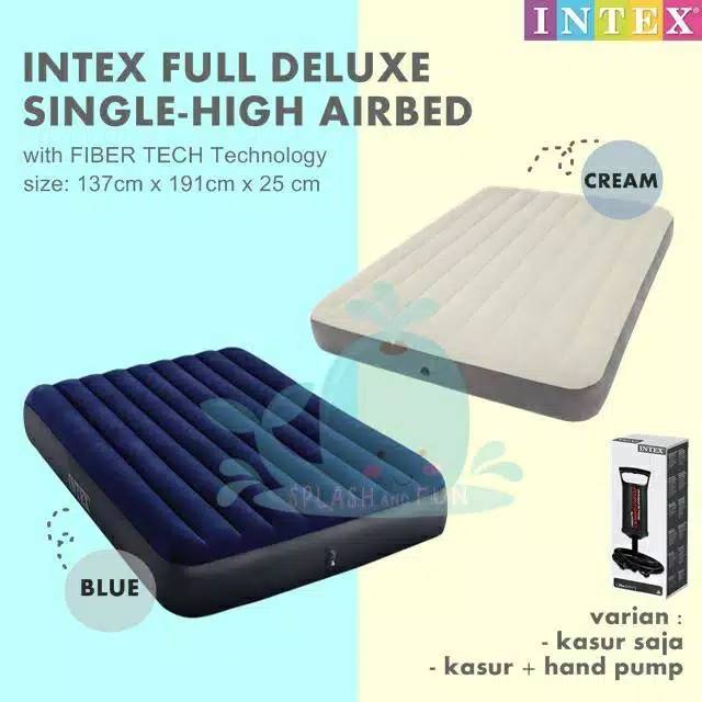 Jual INTEX Kasur Angin Intex Durabeam / DOBLE Intex Full size 191 x 137 ...