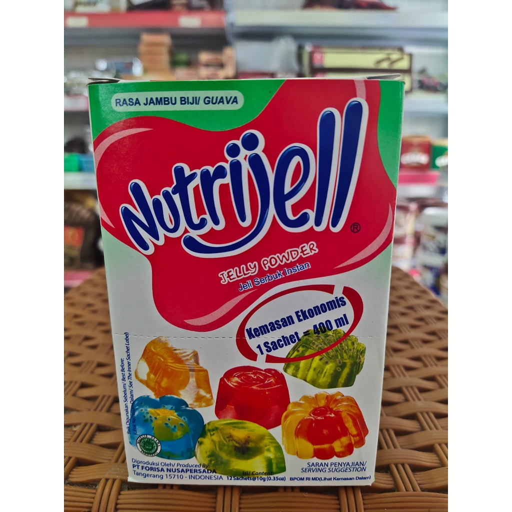 Jual Nutrijel / Nutrijell Ekonomis Berbagai Rasa ukuran 10gr | Shopee ...