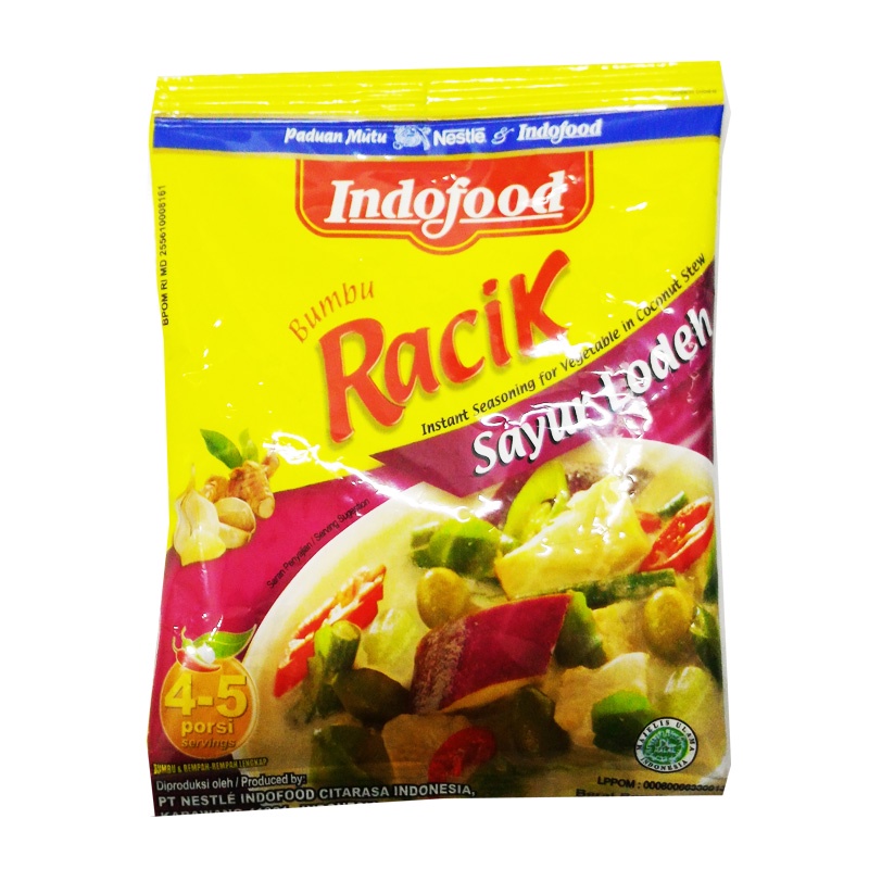 Jual Indofood Bumbu Racik Sayur Lodeh 25Gr | Shopee Indonesia