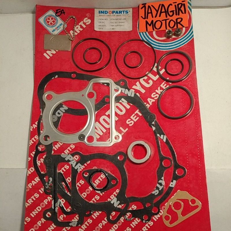 Jual Paking Gasket Jupiter Z Fullset Perpak Kit Oli Oil Blok Silinder Head Packing Karet Seal ...