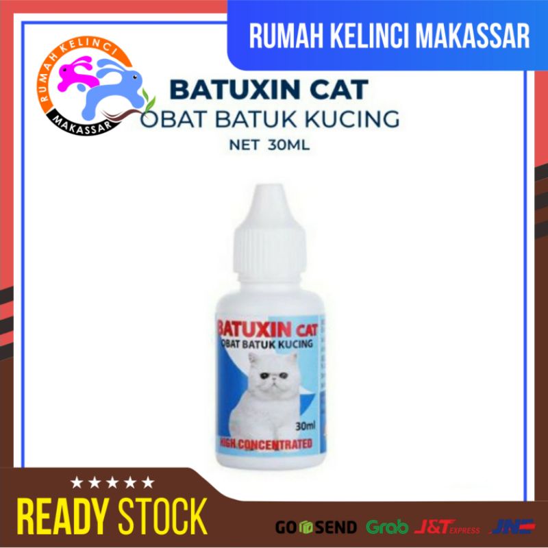 Jual BATUXIN CAT Obat Kucing Batuk Bersin Pilek Sesak Napas Demam ...