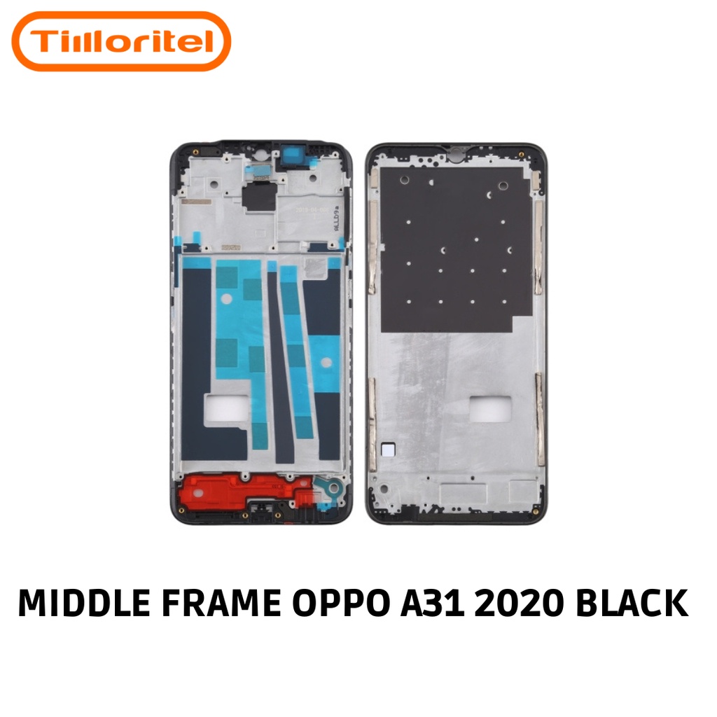 Jual MIDDLE FRAME OPPO A31 2020 BLACK | Shopee Indonesia